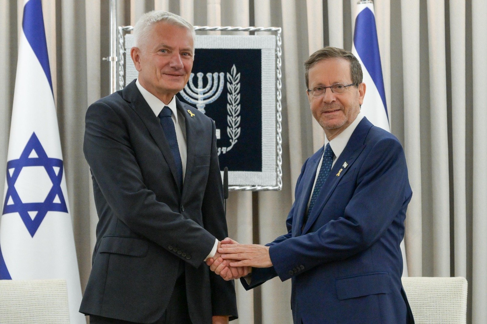 Herzog prijst de terugkeer van een permanente ambassadeur van Polen ...